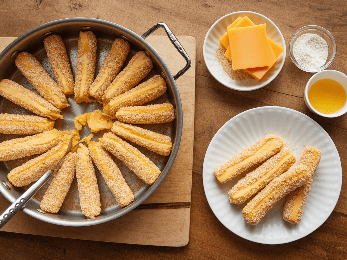 How to Make Cheese Sticks: Crispy, Gooey, and Perfect for Snacking ...
